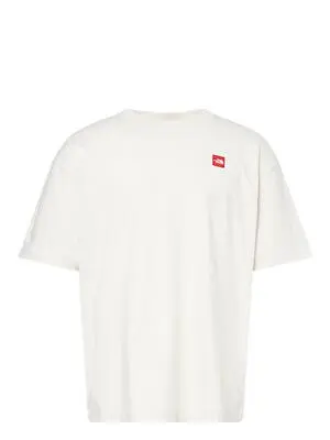 The North Face Redbox Logo-patch Cotton T-shirt - White Dune