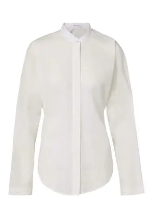 Alaïa Cotton And Linen Shirt - White