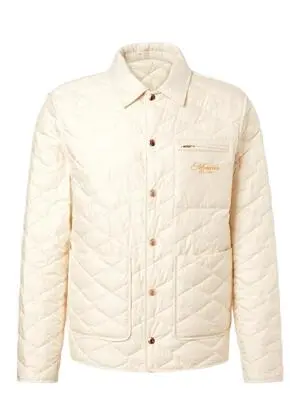 Moncler Kastos Quilted Down Jacket - White