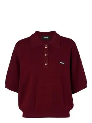 ROTATE BY BIRGER CHRISTENSEN Polo Shirt - Red