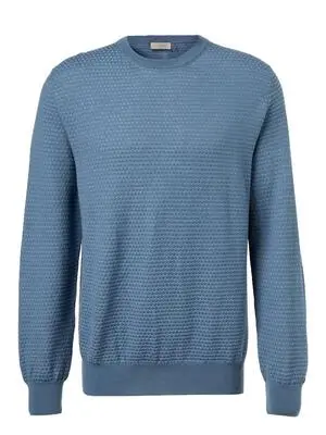 Canali Wool Sweater - Blue
