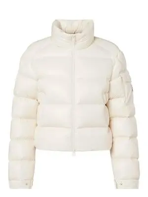 Moncler Petra Nylon Laqué Down Jacket White