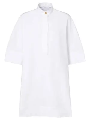 Givenchy Cotton Poplin Shirt Dress - White