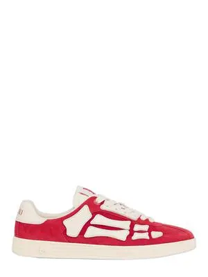 Amiri Pacific Bones Low-Top Sneakers Varsity Red