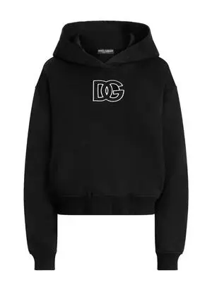 Dolce & Gabbana Cotton Hoodie - Black