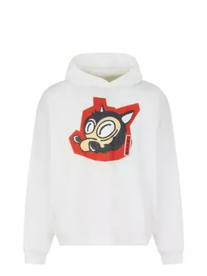 Marni Graphic-print Hoodie - White