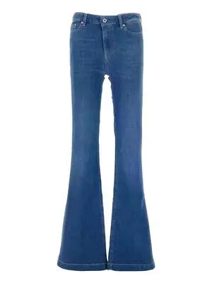 Ag Flared Jeans - Blue