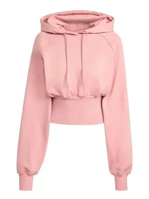 Stella McCartney Logo Cropped Hoodie - Pink