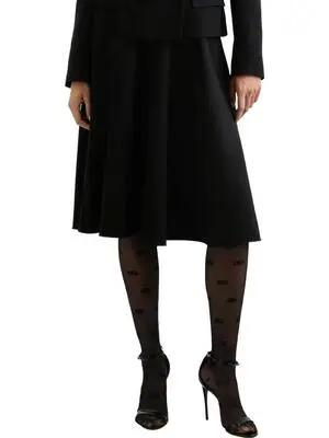 DOLCE & GABBANA Dolce & Gabbana Midi Skirt With Full Pleats