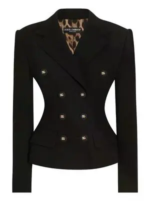 Dolce & Gabbana Tailored Double-breasted Blazer - Black
