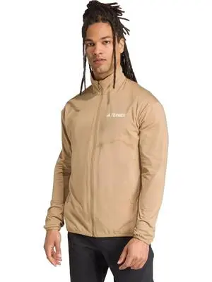 Adidas Terrex Multi CLIMAWARM Full-Zip Tech Fleece Jacket Cardboard
