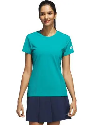 Adidas Ultimate365 Tour Engineered Slim Top - Pure Teal