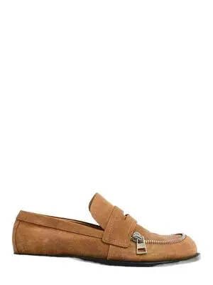 JW Anderson Biker Loafers - Neutrals
