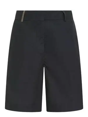 Peserico Cuffed Pocket Shorts - Black