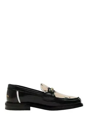 Filling Pieces Generations Leather-trimmed Loafers - Black