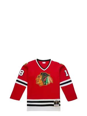Mitchell & Ness Blackhawks 1980 Denis Savard Jersey - Red