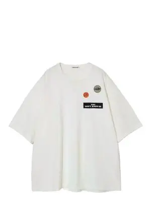 UNDERCOVERISM Patch-detailed T-shirt - White