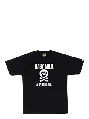 A BATHING APE® Baby Milo Crossbone T-shirt - Black
