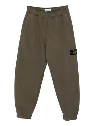 Stone Island Logo-patch Track Pants - Green