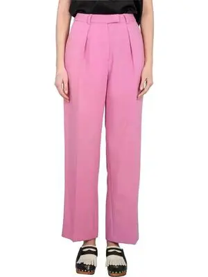 ALYSI Pleated Front Trousers - Pink