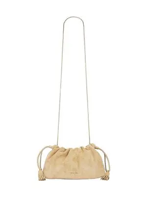 Veronica Beard Small Suede Bag - Latte