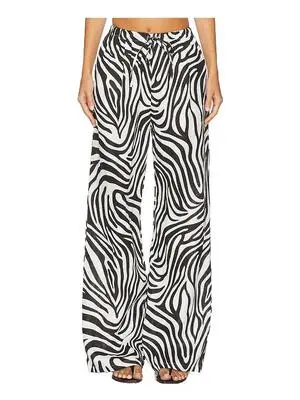 AEXAE Drawstring Pant - Zebra