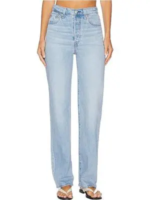 LEVI'S Ribcage Full Length Jeans - Blue