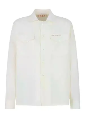 Marni Patch Pockets Button-up Shirt - White