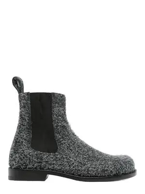 Loewe Campo Brushed-suede Chelsea Boots - Grey
