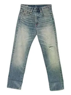 R13 Logo-Patch Jeans