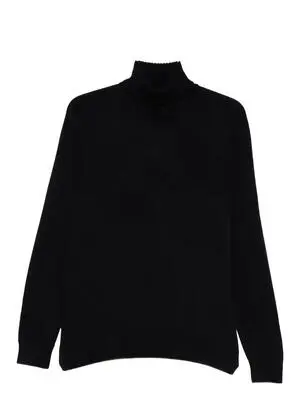 DRUMOHR Long-sleeved Turtleneck Sweater - Blue