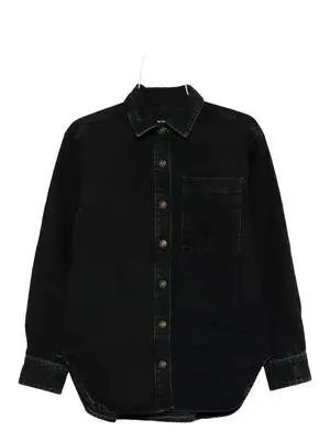 THE GARMENT Button-fastening Pocket Shirt - Black