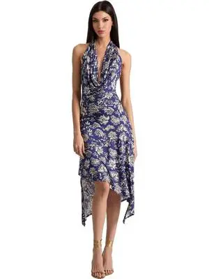 Alice + Olivia Dani Midi Dress - Natural