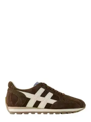 Hogan 86er Suede Sneakers Brown