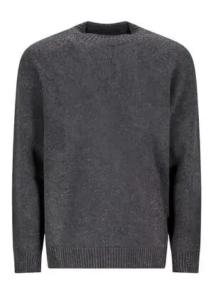 LARDINI Raglan-sleeve Sweatshirt - Grey