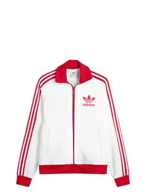 Adidas Beckenbauer Track Top - White/better Scarlet