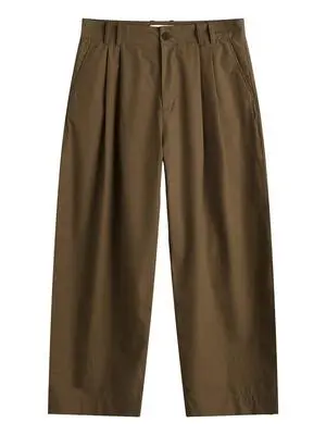 Studio Nicholson Double Pleat Volume Pant - Boulder