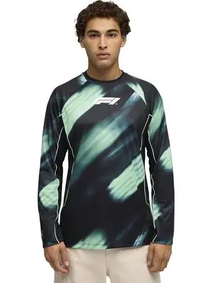 PUMA Formula 1® 75 Years Long Sleeve Motorsport Jersey - Green
