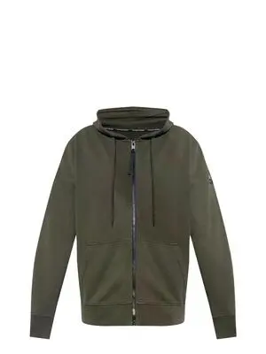 Canada Goose Huron Logo-patch Zip-up Hoodie - Green