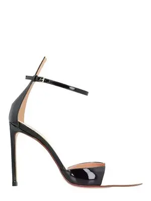 FRANCESCO RUSSO 105mm Patent Leather Ankle-Strap Pumps