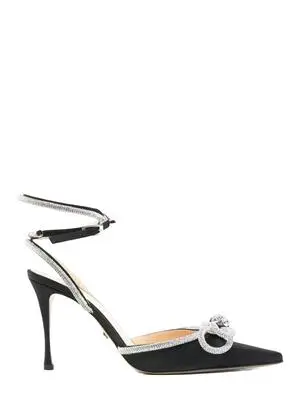 Mach & Mach 100mm Crystal-embellished Pumps - Black