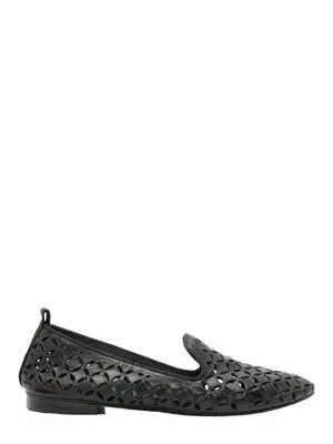 KUDETA Cut-out Loafers - Black