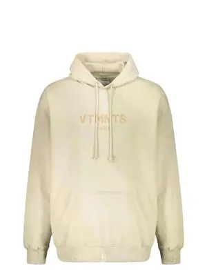 Vetements Logo-print Hoodie - Neutrals