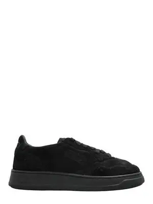 AUTRY Medalist Suede Low-top Sneakers - Black