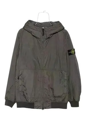 Stone Island Hooded Panelled Jacket - Grey