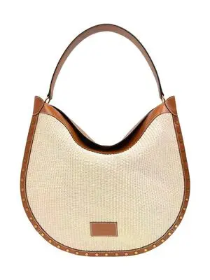 Isabel Marant Étoile Oskan Wicker Handbag - Neutrals