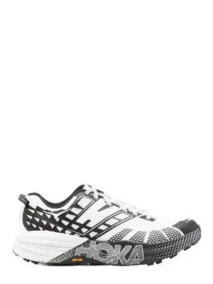 HOKA Geometric-pattern Low-top Sneakers - White