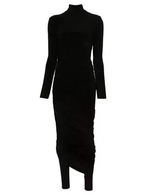 Norma Kamali Diana Midi Dress - Black