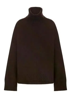 Alberta Ferretti Roll-neck Jumper - Brown