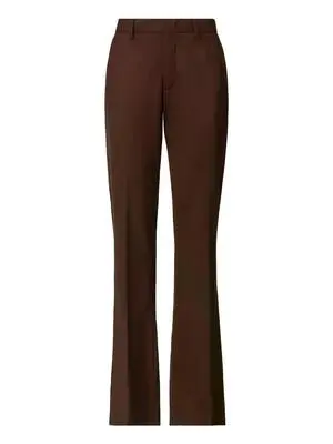 Fabiana Filippi Welt-pocket Zip Trousers - Brown
